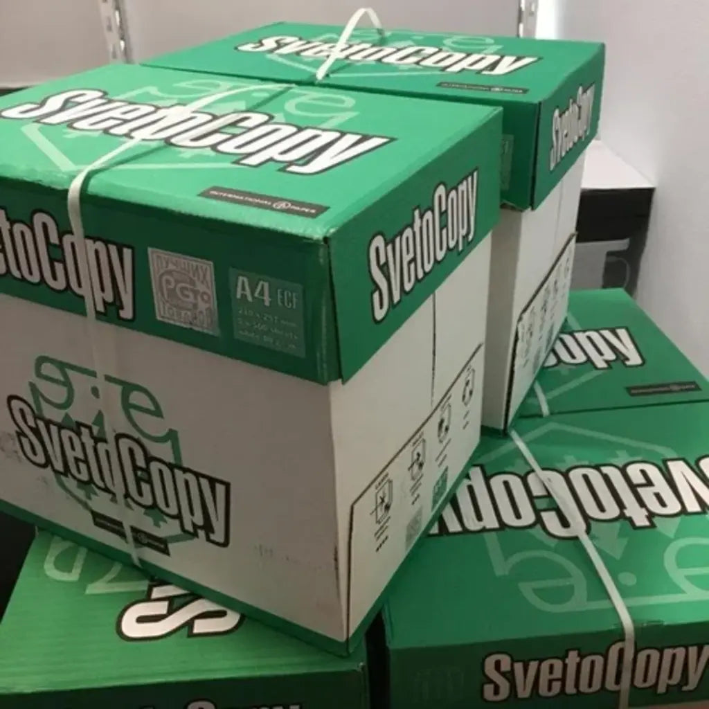 Svetocopy A4 80GSM Photocopy Paper Box. (5 Reams) – Office Supplies UAE